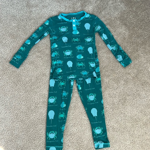 Kickee Pants | Pajamas | Kickee Pants Cedar Crab Types Two Piece Set ...